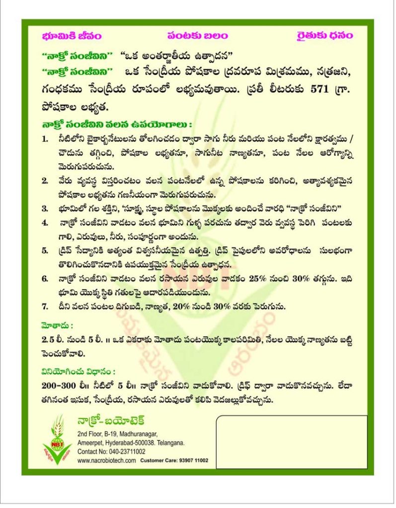 Our Products – Nacro Biotech